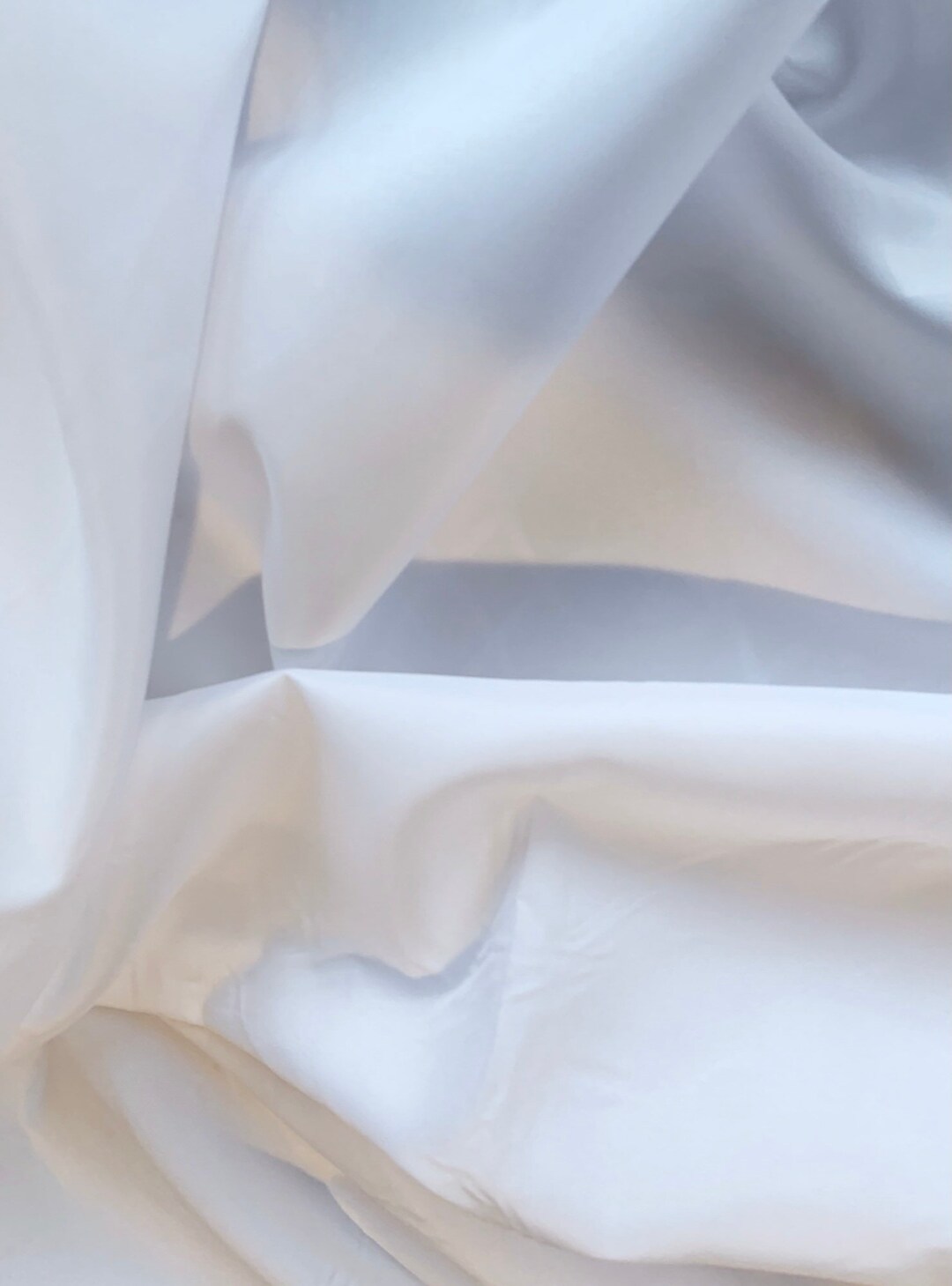 White Lining Pongee Lining 60" by the Yard Light Weight Lining Dress ...