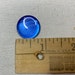 Medium Royal Blue Buttons With Iridescent Glistening Sheen Design 13/16 ...