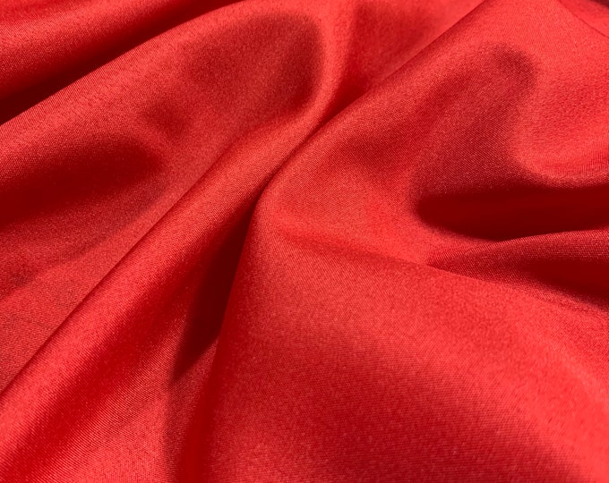 Red Lining Pongee Lining 60 by the Yard Light Weight - Etsy