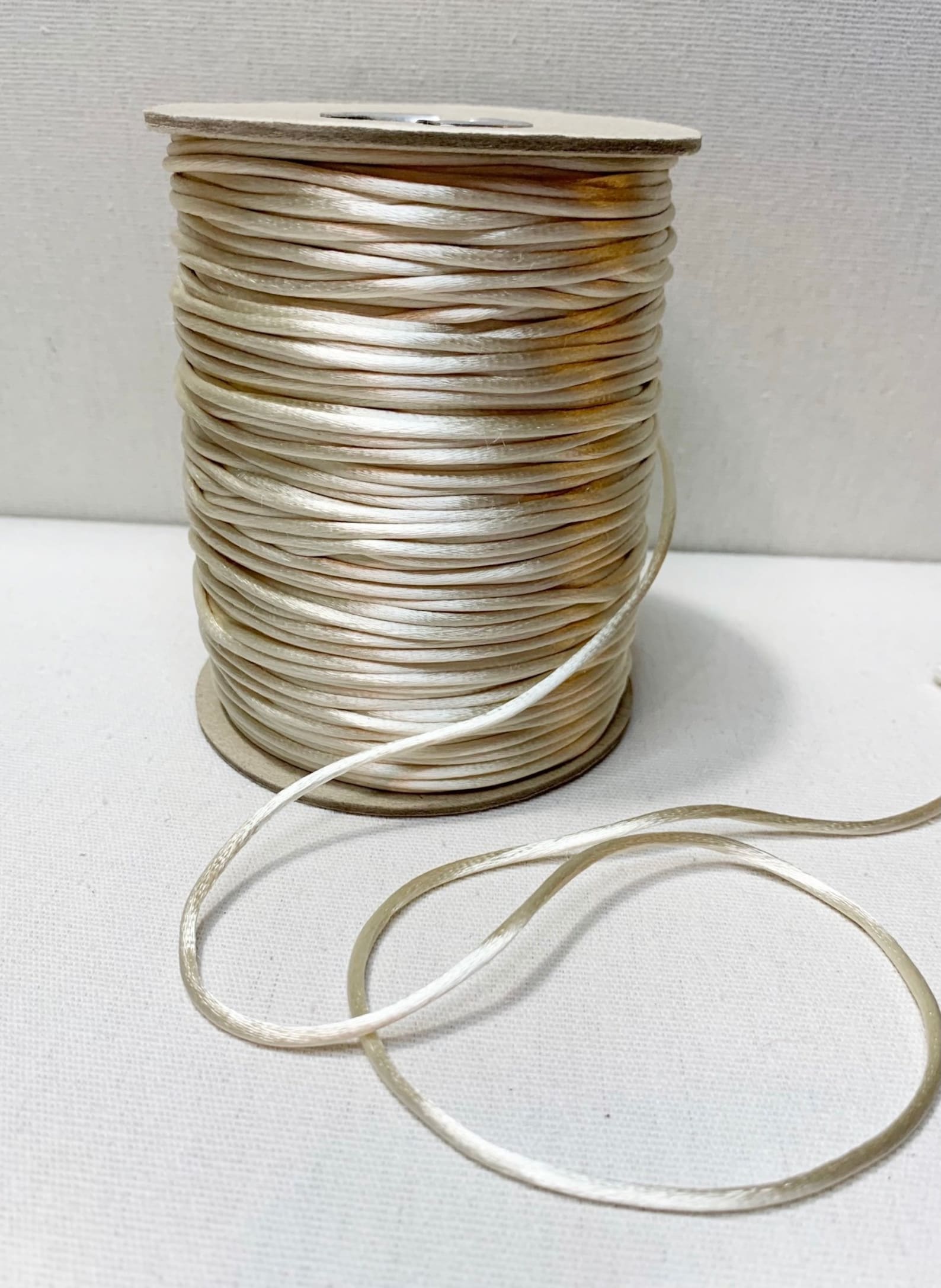 Satin Rattail Thick Cord Rat Tail, Various Colors Sold by the Yard - Etsy