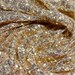 Metallic Gold Sequin All Over Sequin on Mesh by the Yard Sequin Fabric ...