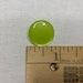 Medium Lime Green Buttons With Iridescent Glistening Sheen Design 13/16 ...