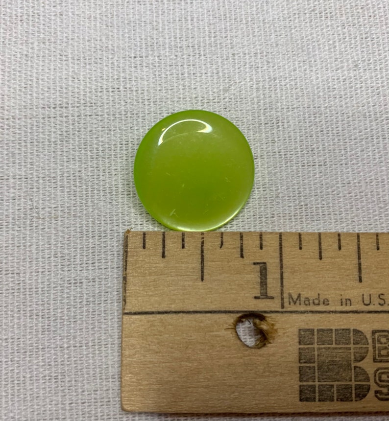 Medium Lime Green Buttons With Iridescent Glistening Sheen - Etsy
