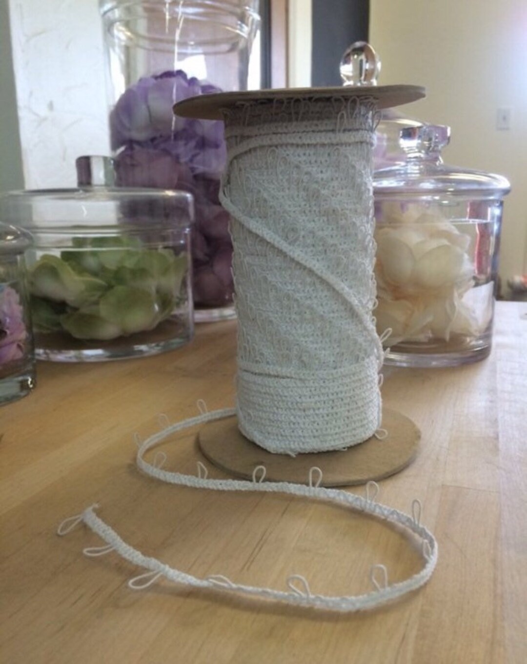 Elastic Button Looping-white Elastic Button Looping-white Button ...