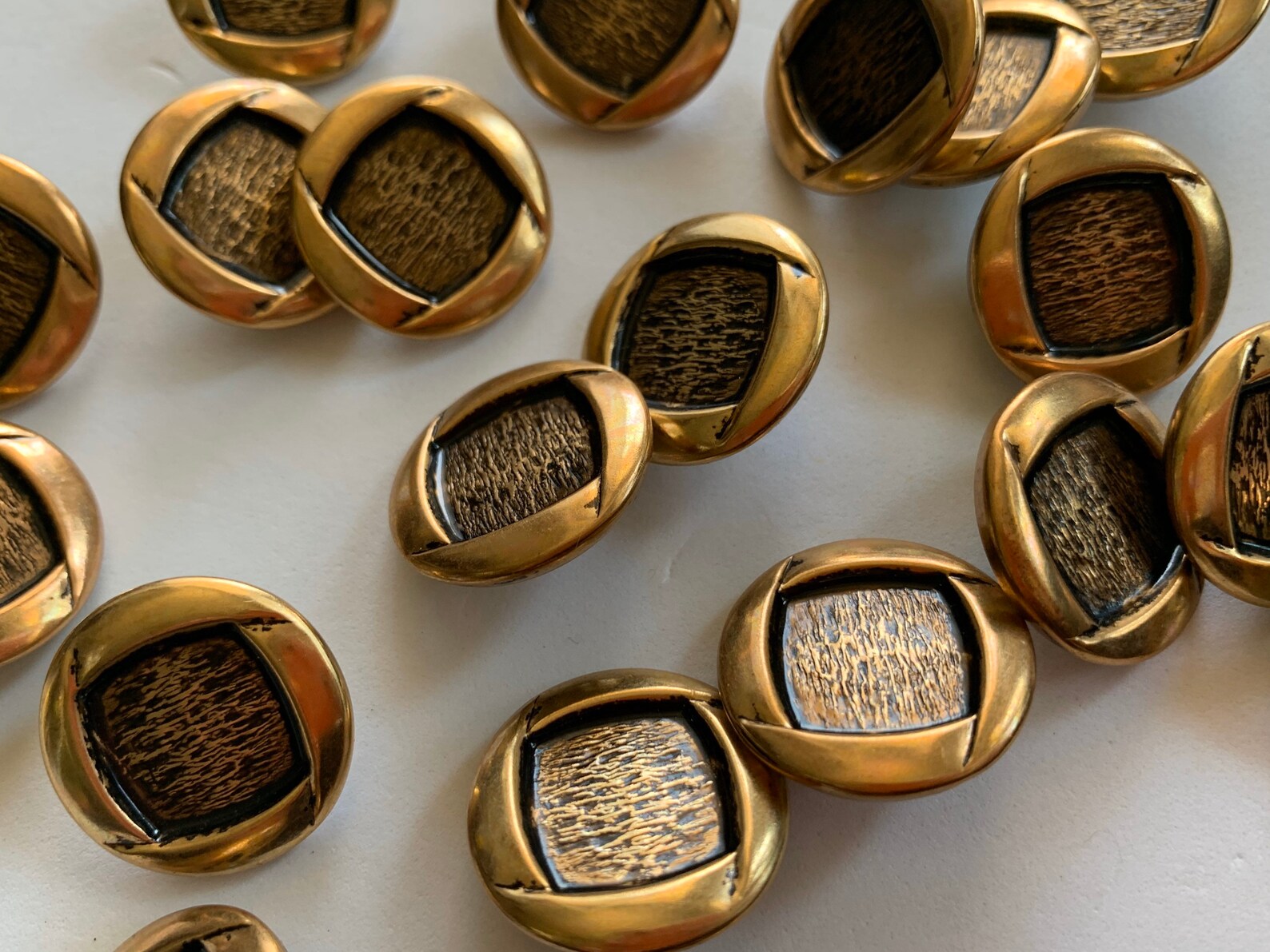 Medium Antique Gold Buttons Plastic Sewing Buttons With - Etsy Medium Antique Gold Buttons Plastic Sewing Buttons With - Etsy