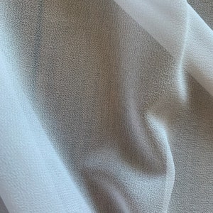 Ivory Crepe Chiffon Crepe Chiffon Fabric by the Yard Chiffon Fabric ...
