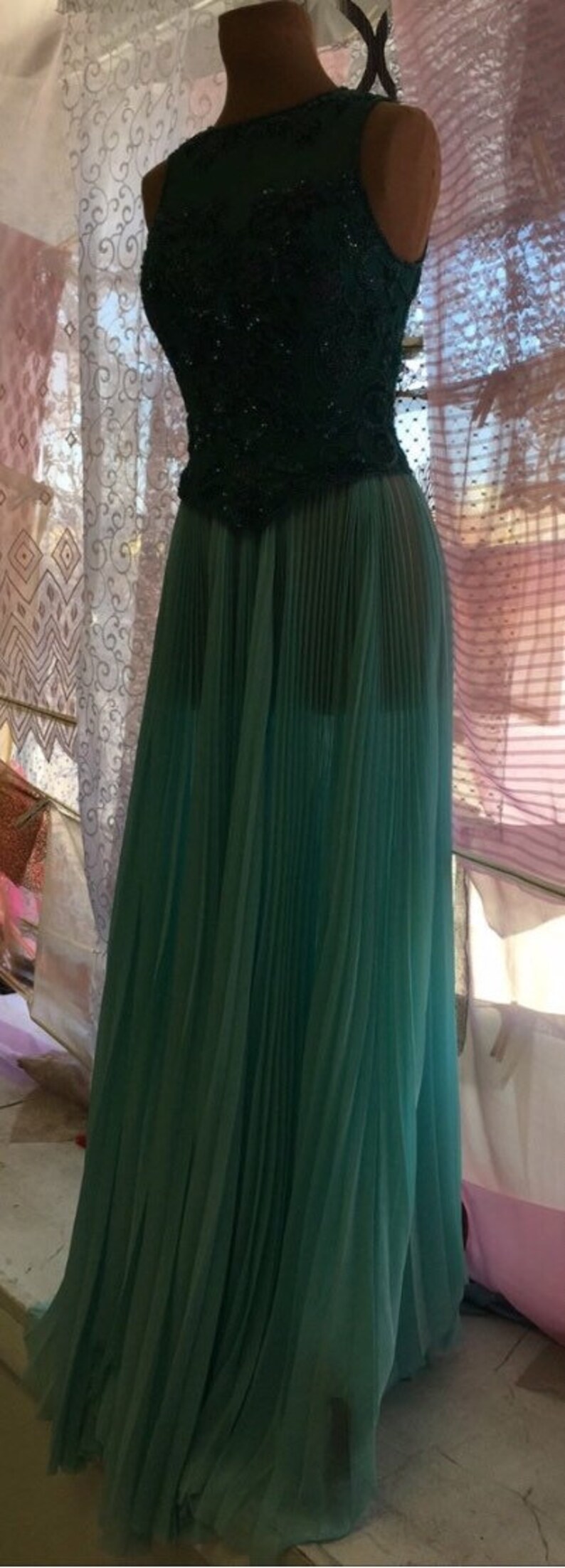 Pleated Chiffon Panel Multi Colors Solid Color Chiffon Cloth | Etsy