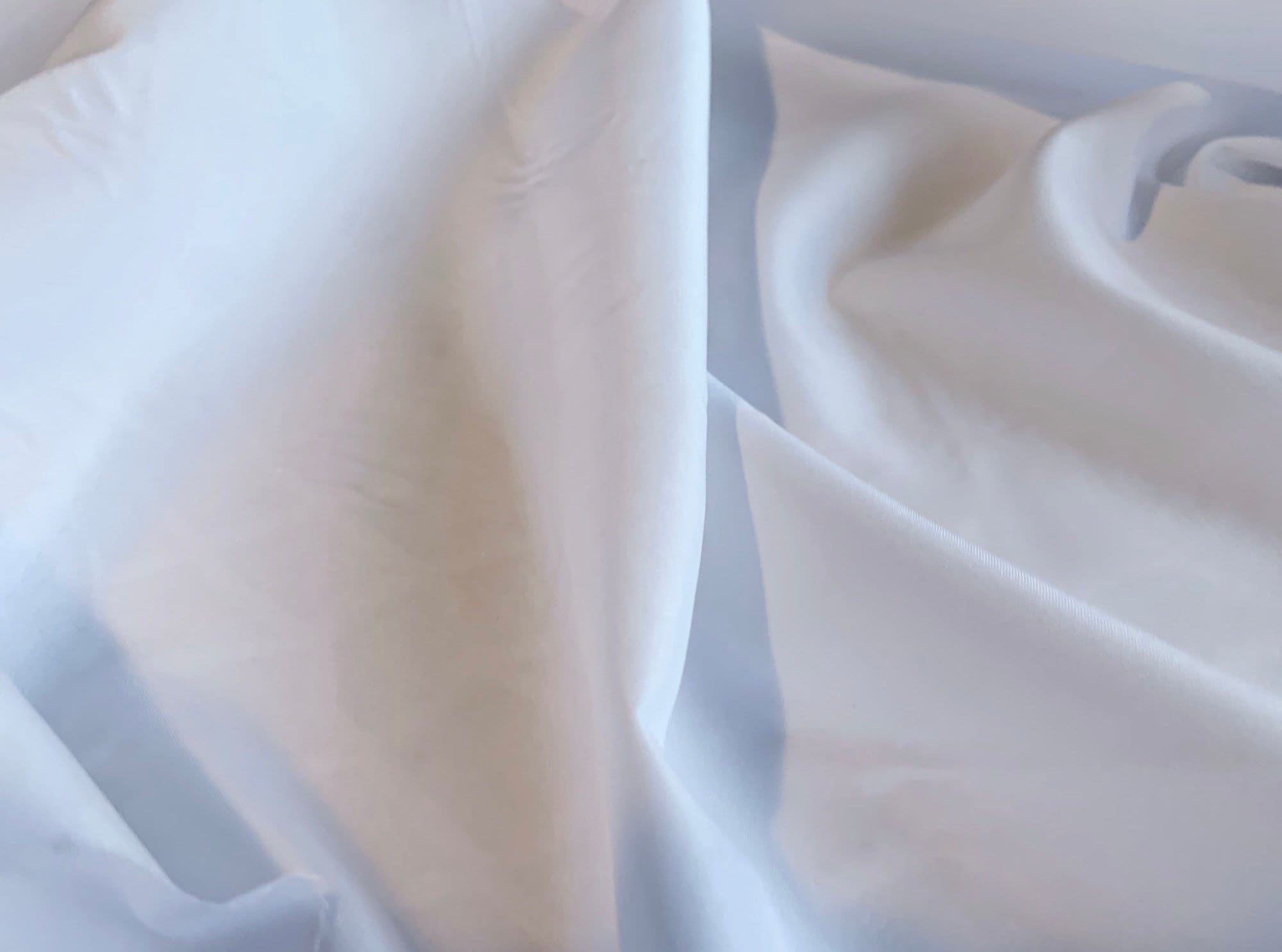 White Lining Pongee Lining 60" by the Yard Light Weight Lining Dress ...