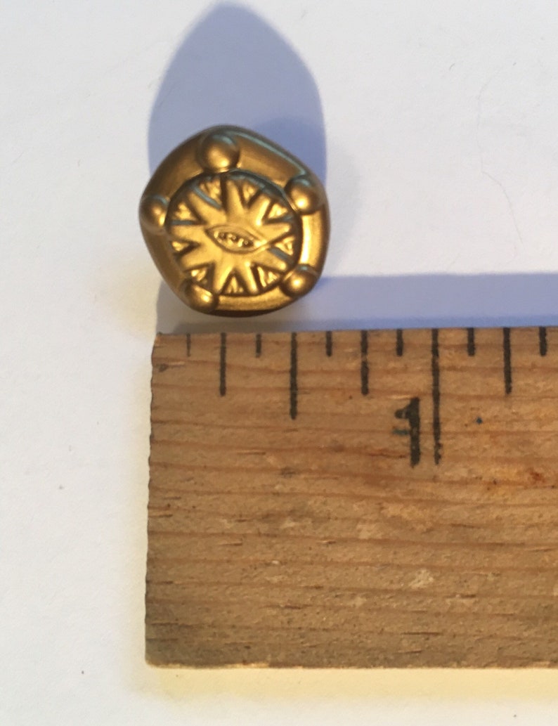 Small Gold Buttons Plastic Sewing Buttons 5/8 16mm Gold Plastic Shank ...