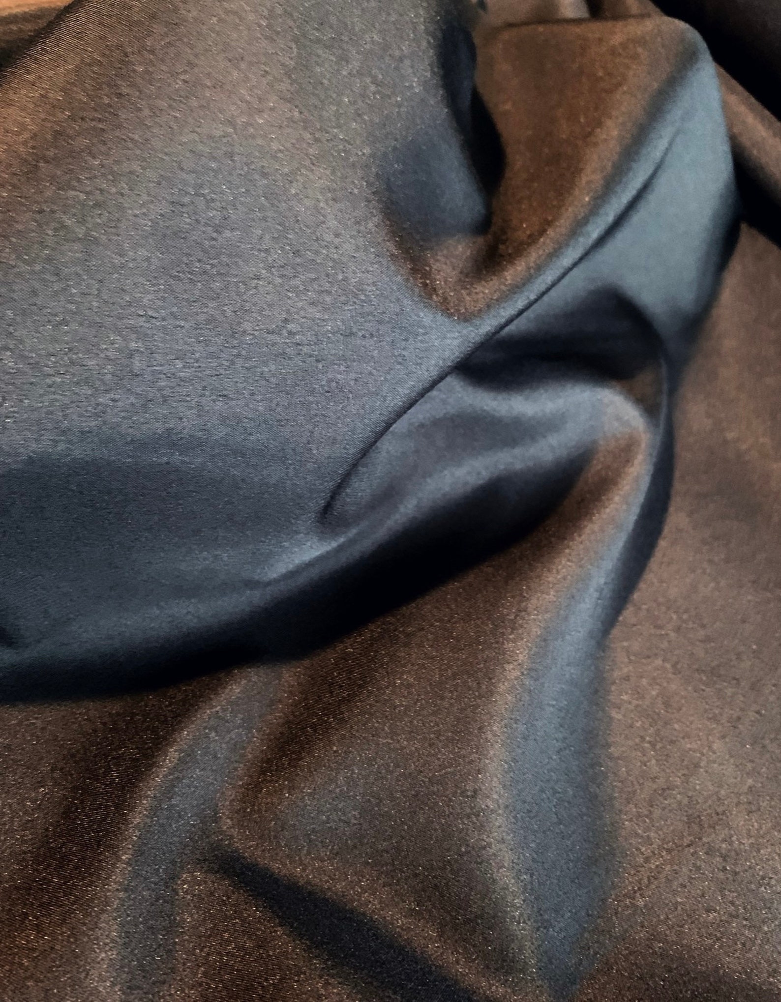 Black Lining Pongee Lining 60" by the Yard Light Weight Lining Dress ...