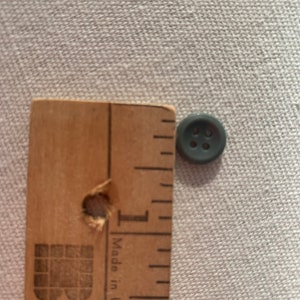 Small Button Gray/green Buttons Plastic Sewing Buttons 1/2” 18mm ...