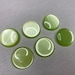 Medium Lime Green Buttons With Iridescent Glistening Sheen Design 13/16 ...