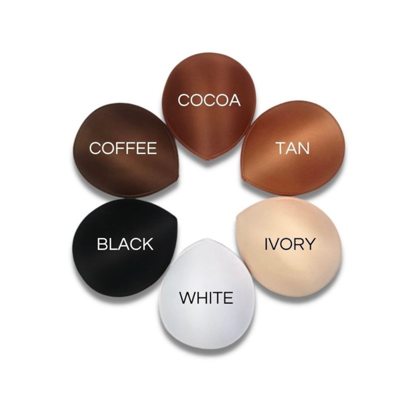 Bra Cups Tear Drop Shape Bra Cups for Your Dress Making - Etsy