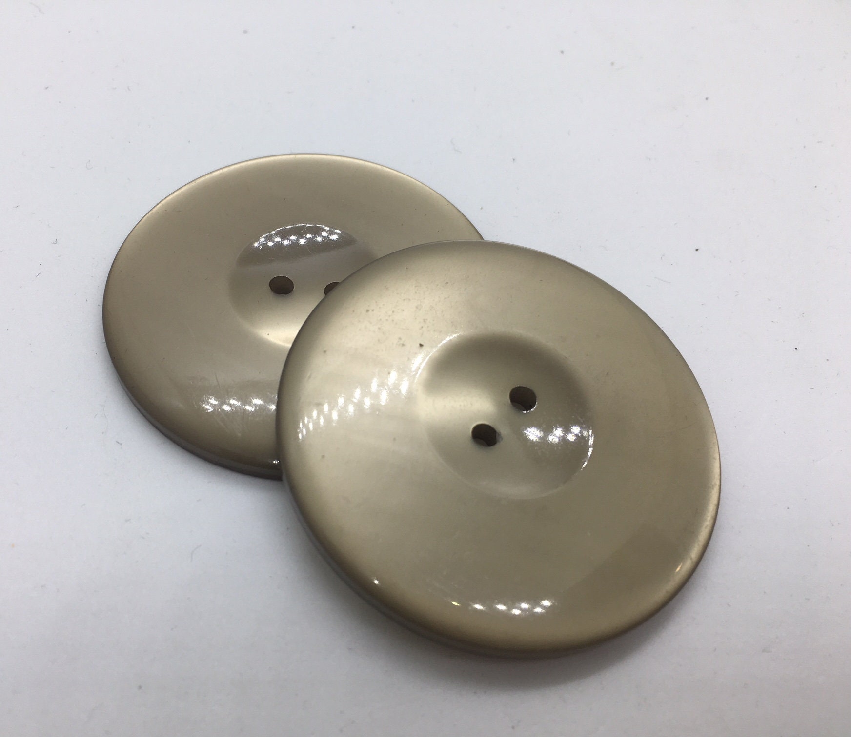 Large ivory sewing buttons 1 1/2 38mm ivory pearl | Etsy