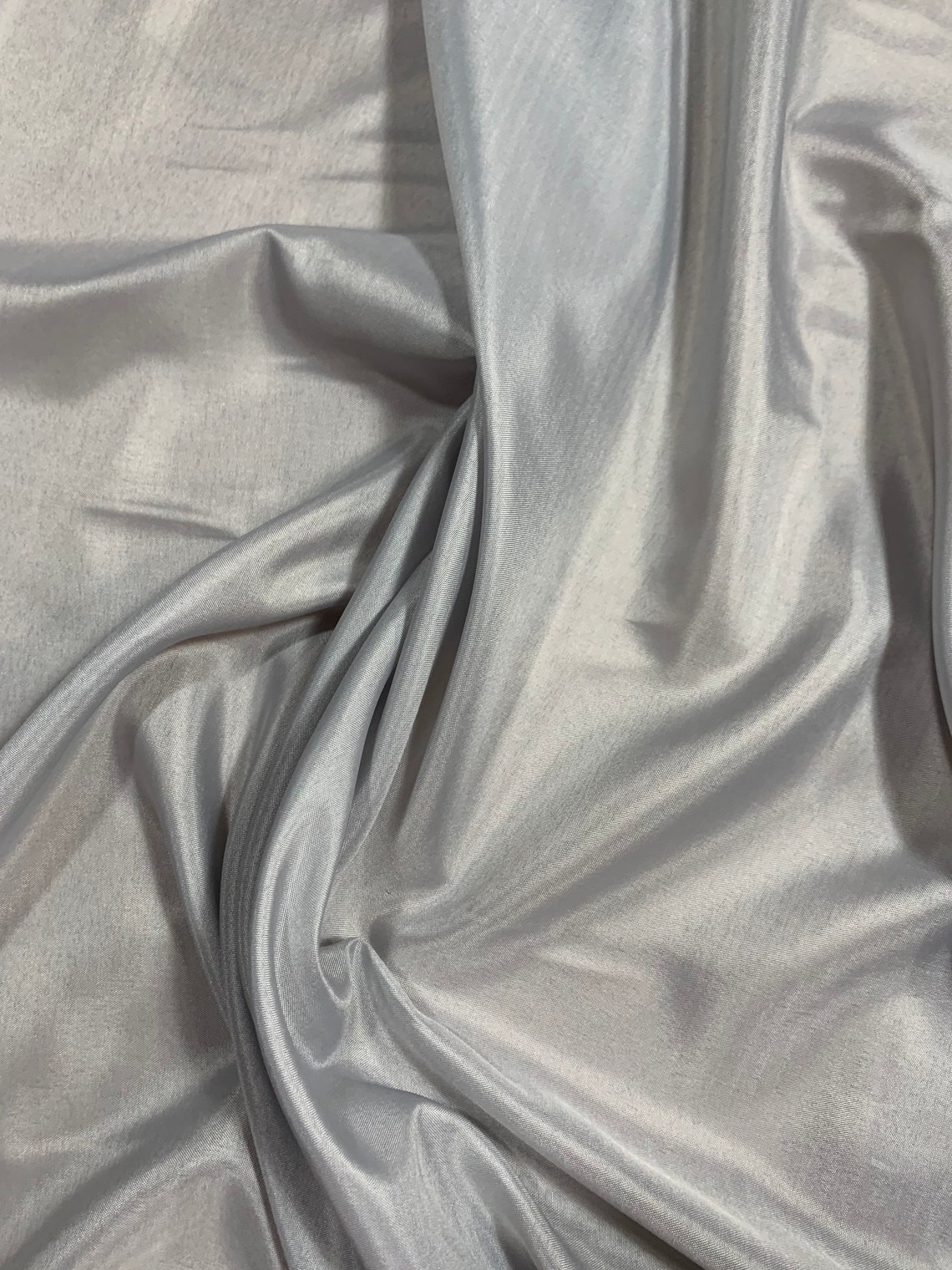 Light Grey Lining Pongee Lining 60" by the Yard Light Weight Lining ...