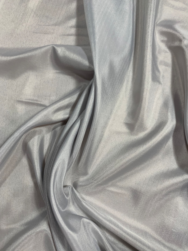 Light Grey Lining Pongee Lining 60" by the Yard Light Weight Lining ...