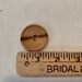 Large Brown Faux Wood Buttons 1 2/8 Inch Sewing Buttons, 7 Vintage ...