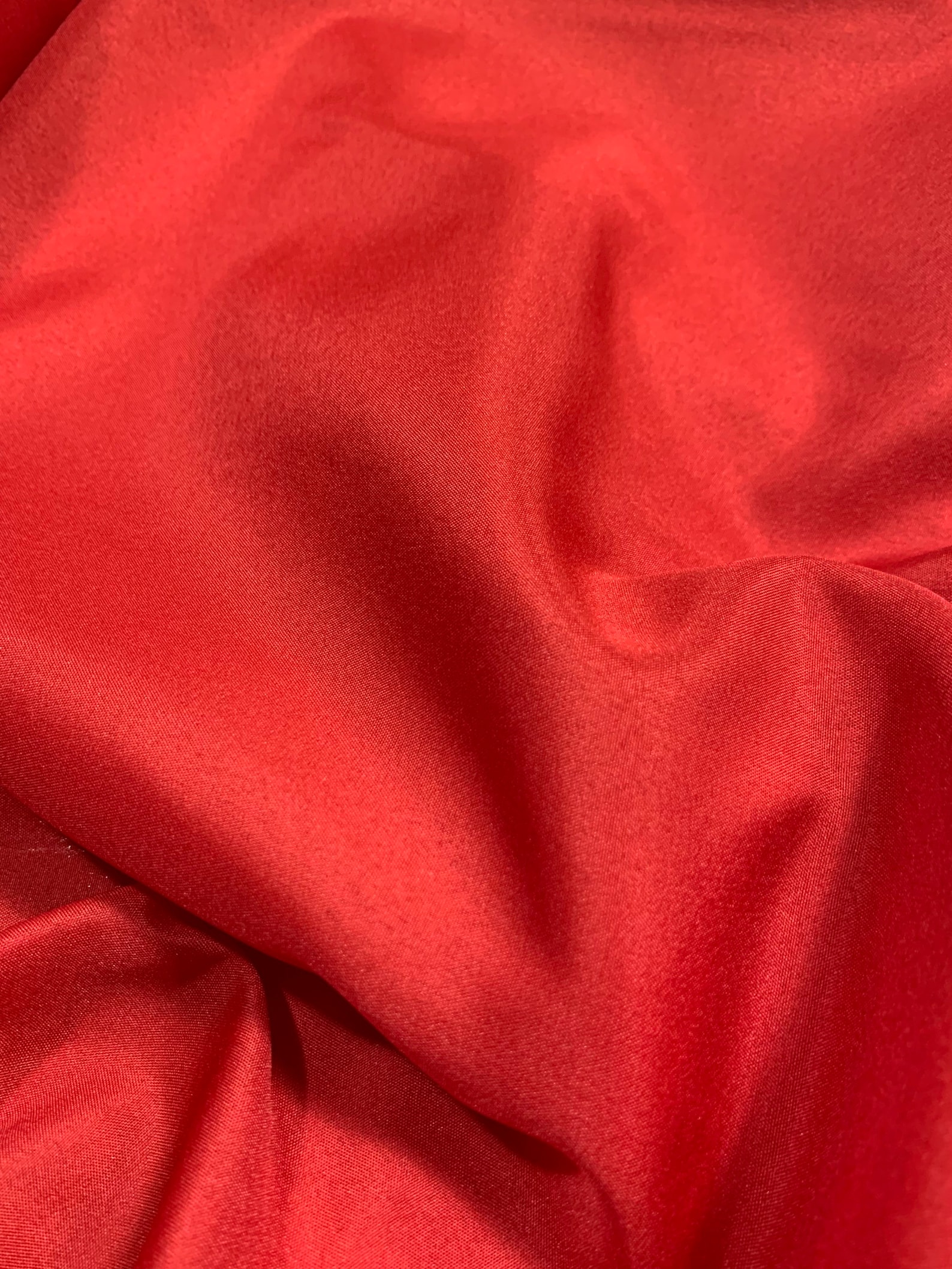 Red Lining Pongee Lining 60" by the Yard Light Weight Lining Dress ...