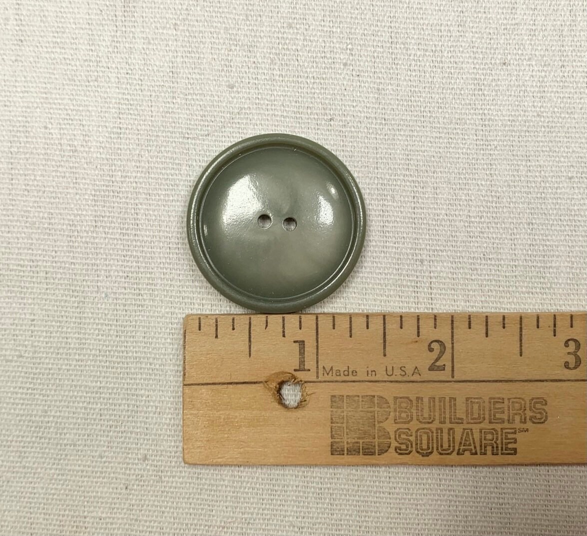 Large Olive Green Toned Colored Buttons Sewing Buttons 1 7/8 - Etsy