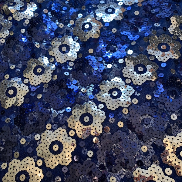 Royal Blue Sequins - Etsy
