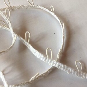 Elastic Button Looping-white Elastic Button Looping-white Button ...