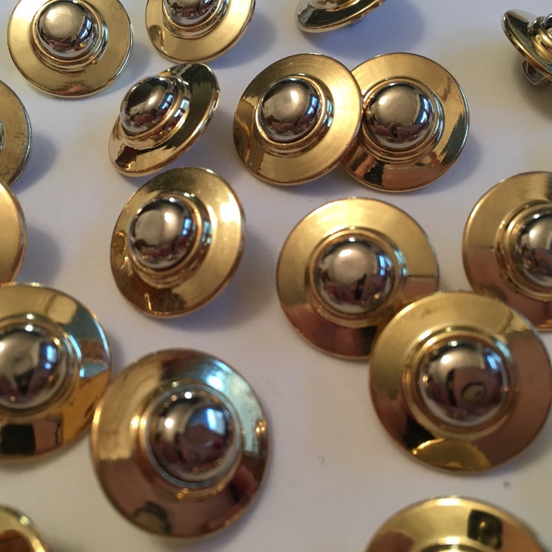 Metal Shank Button - Etsy