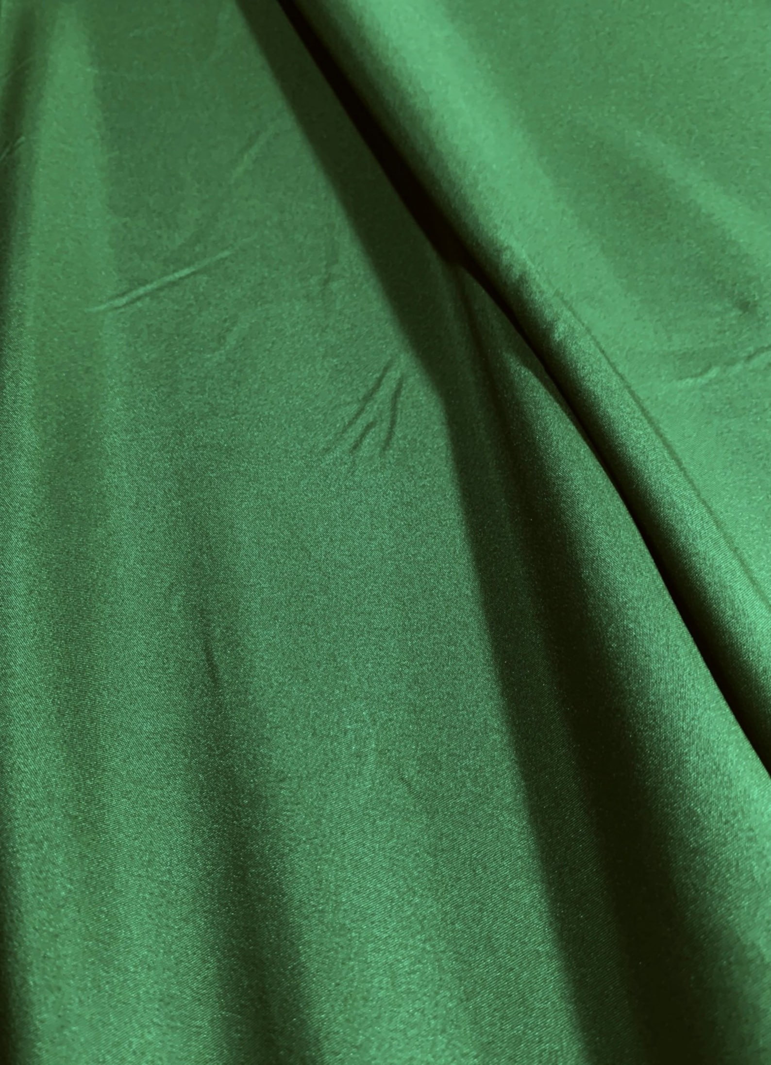 Emerald Green Lining Pongee Lining 60" by the Yard Light Weight Lining ...