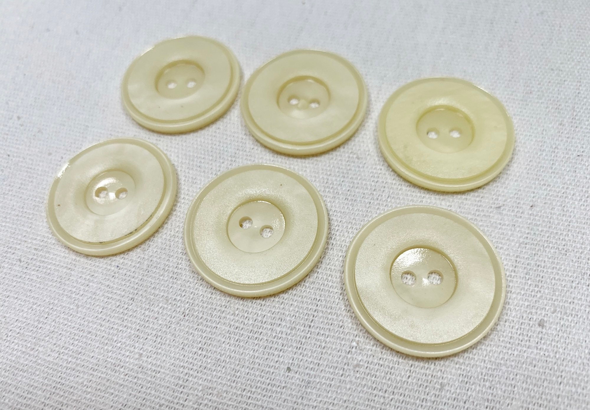 Large ivory button sewing buttons 1 1/8 sewing button 6 | Etsy