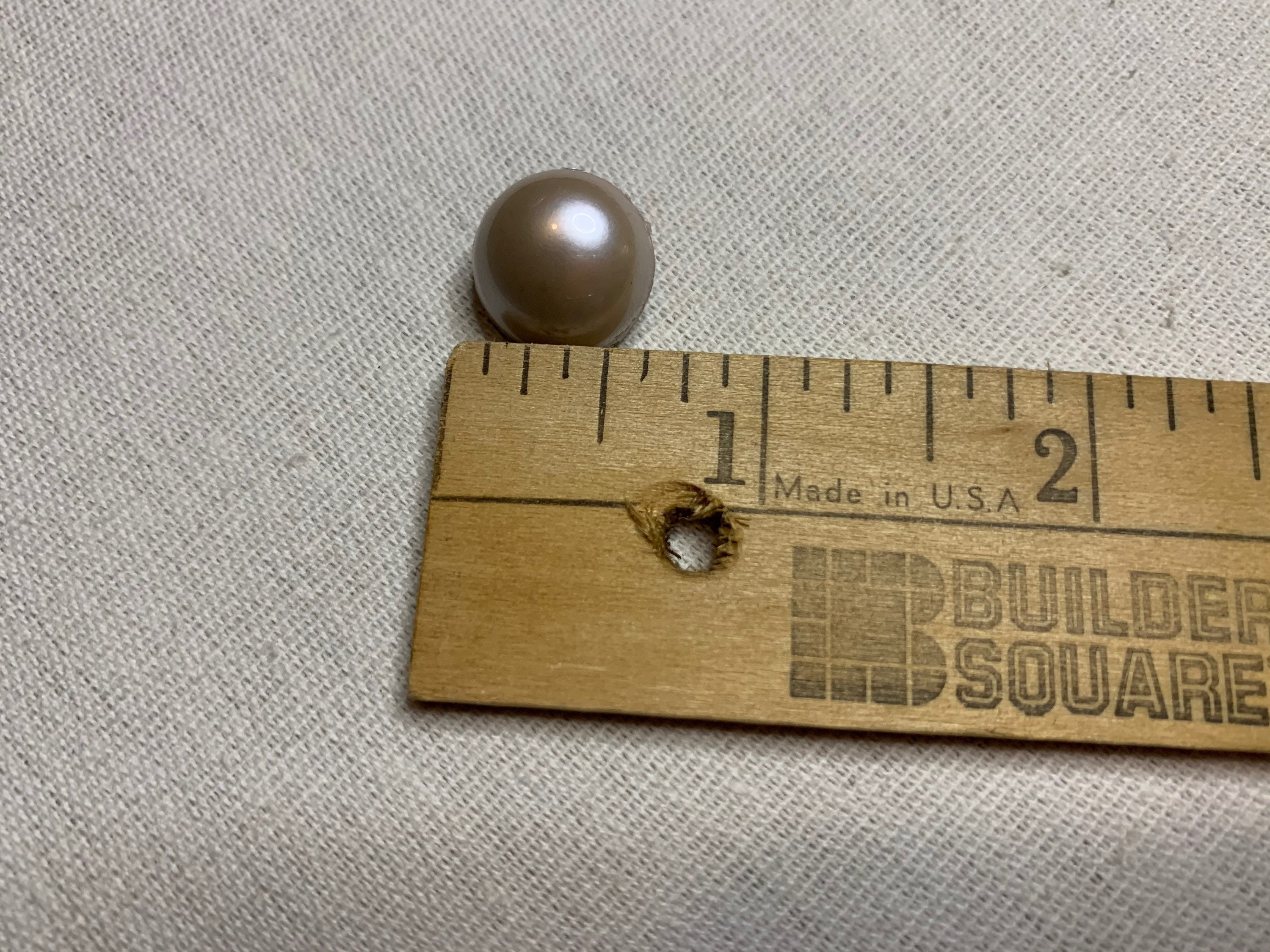 Medium faux pearl buttons style in blush color 5/8 sewing | Etsy