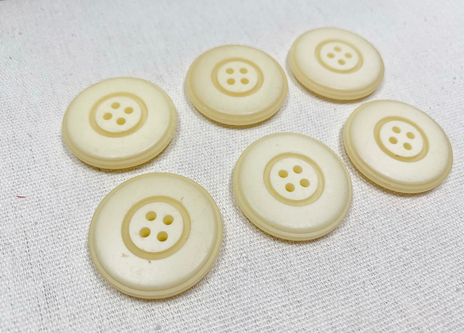 Large Ivory Button Sewing Buttons 1 1/4 Sewing Button 6 - Etsy
