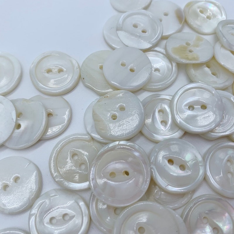 Pearl Button - Etsy