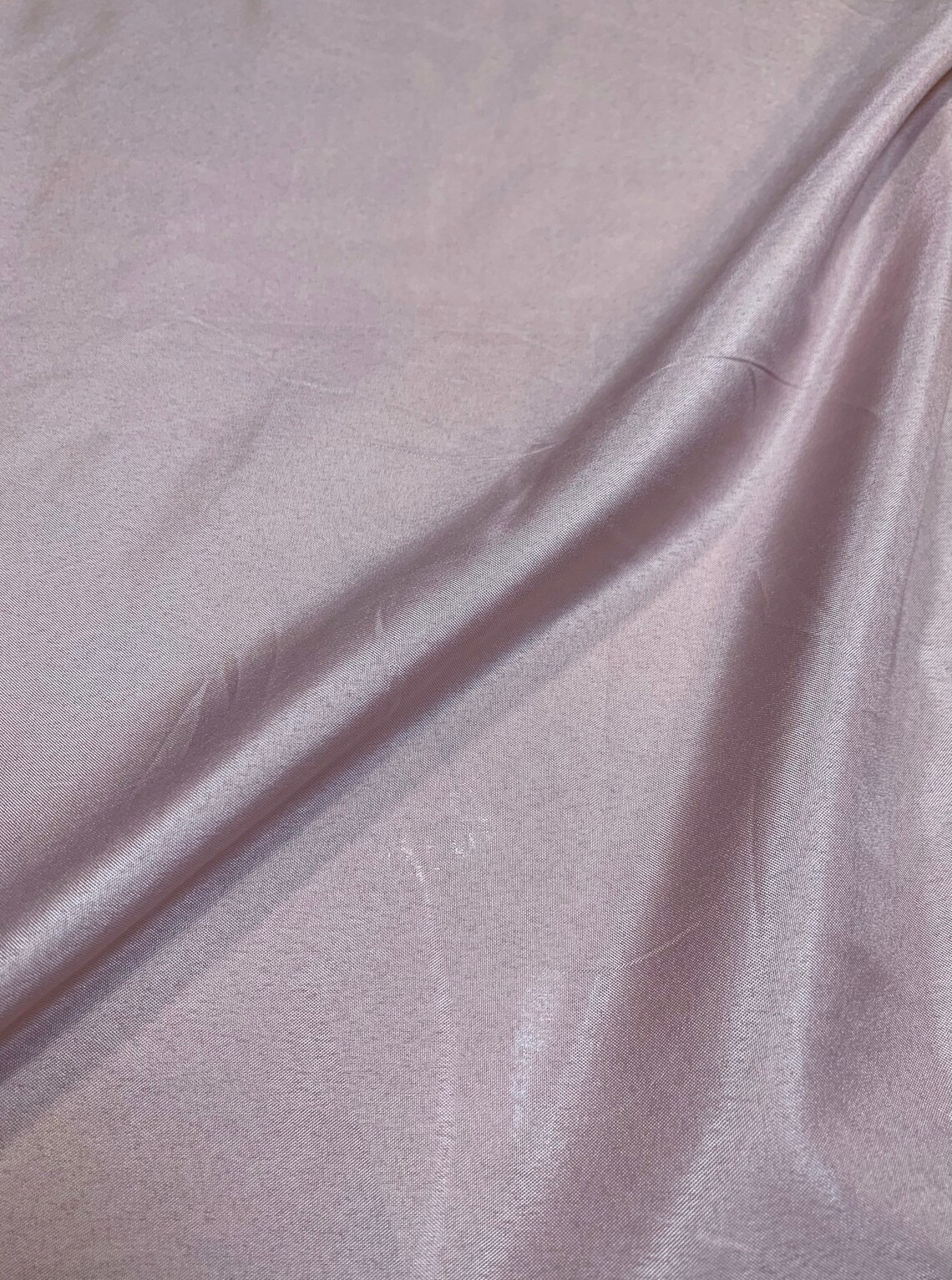 Blush/mauve Lining Pongee Lining 60" by the Yard Light Weight Lining ...
