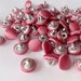 Bridal Buttons Satin Covered by the Dozen Color Dark Dusty Rose Covered ...