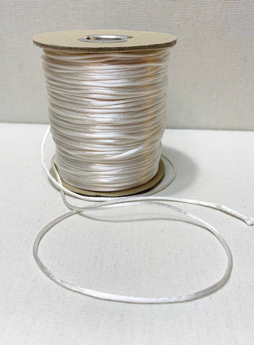 Satin Rattail Thick Cord Rat Tail, Various Colors Sold by the Yard - Etsy