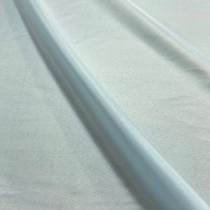 Light Blue Lining Pongee Lining 60" by the Yard Light Weight Lining ...