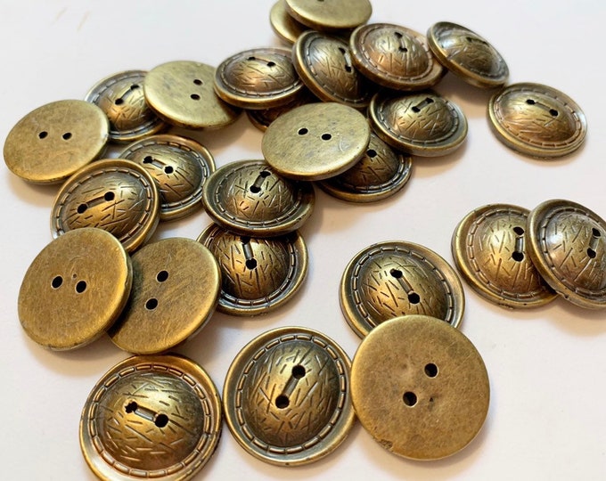 Medium Buttons White Buttons 1 Inch Sewing Buttons, 6 Sew Through ...