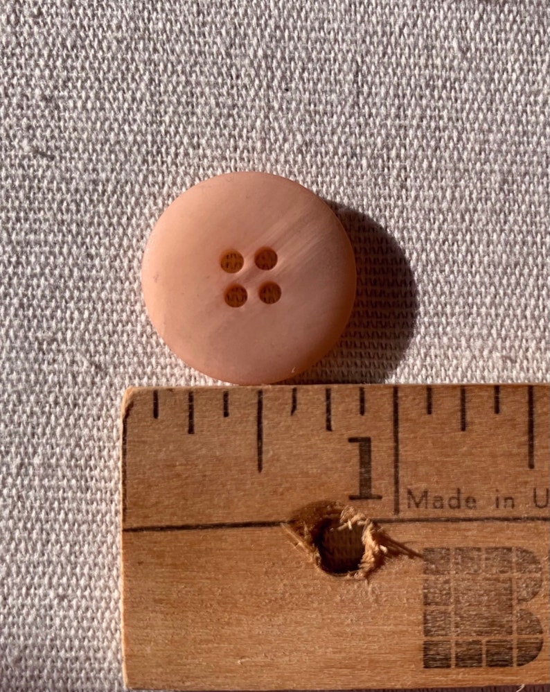 Medium Marbled Buttons Muted Peach Button Sewing Buttons - Etsy