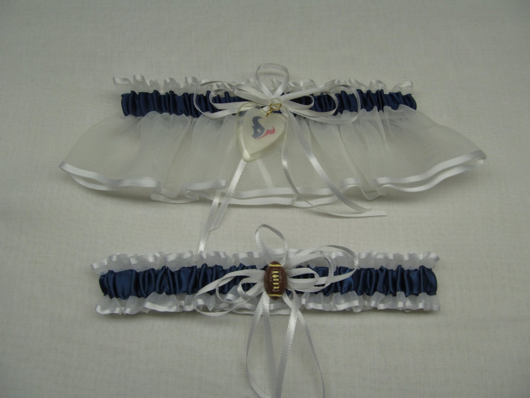 HOUSTON TEXANS Wedding Garters Sports Garter. - Etsy