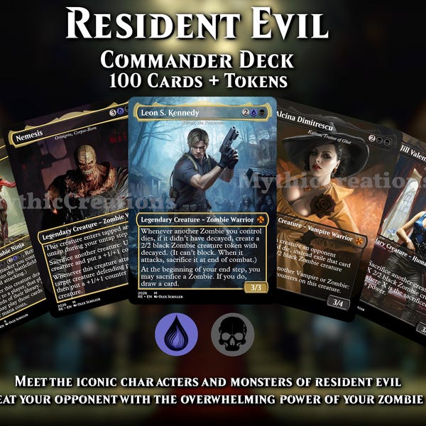 Resident Evil Mtg - Etsy