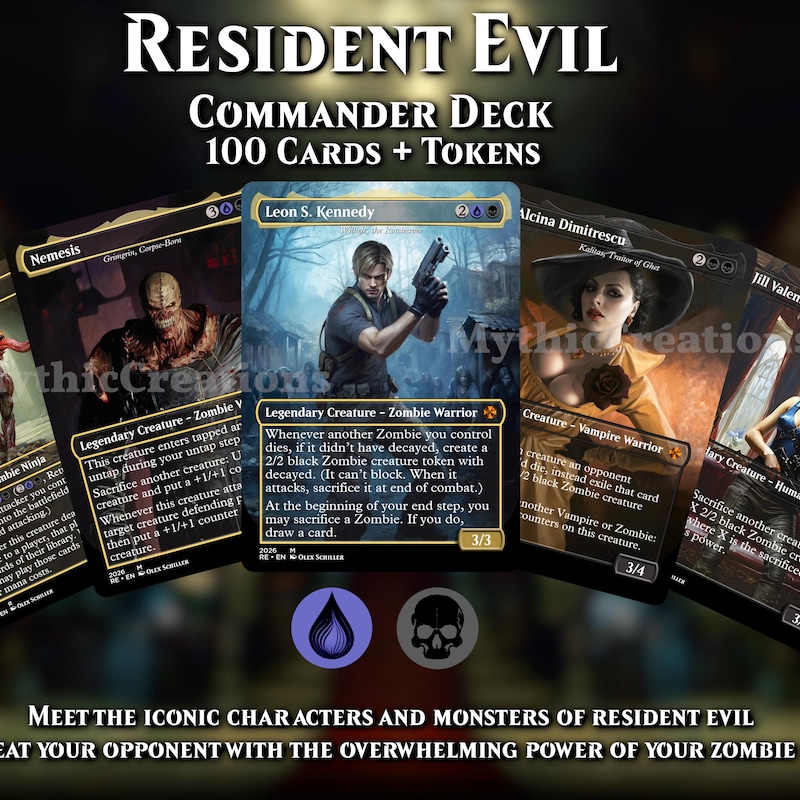 Resident Evil Mtg - Etsy