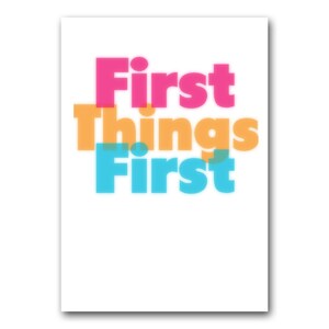 First Things First Greeting Card Recovery Gifts AA 12 Step - Etsy