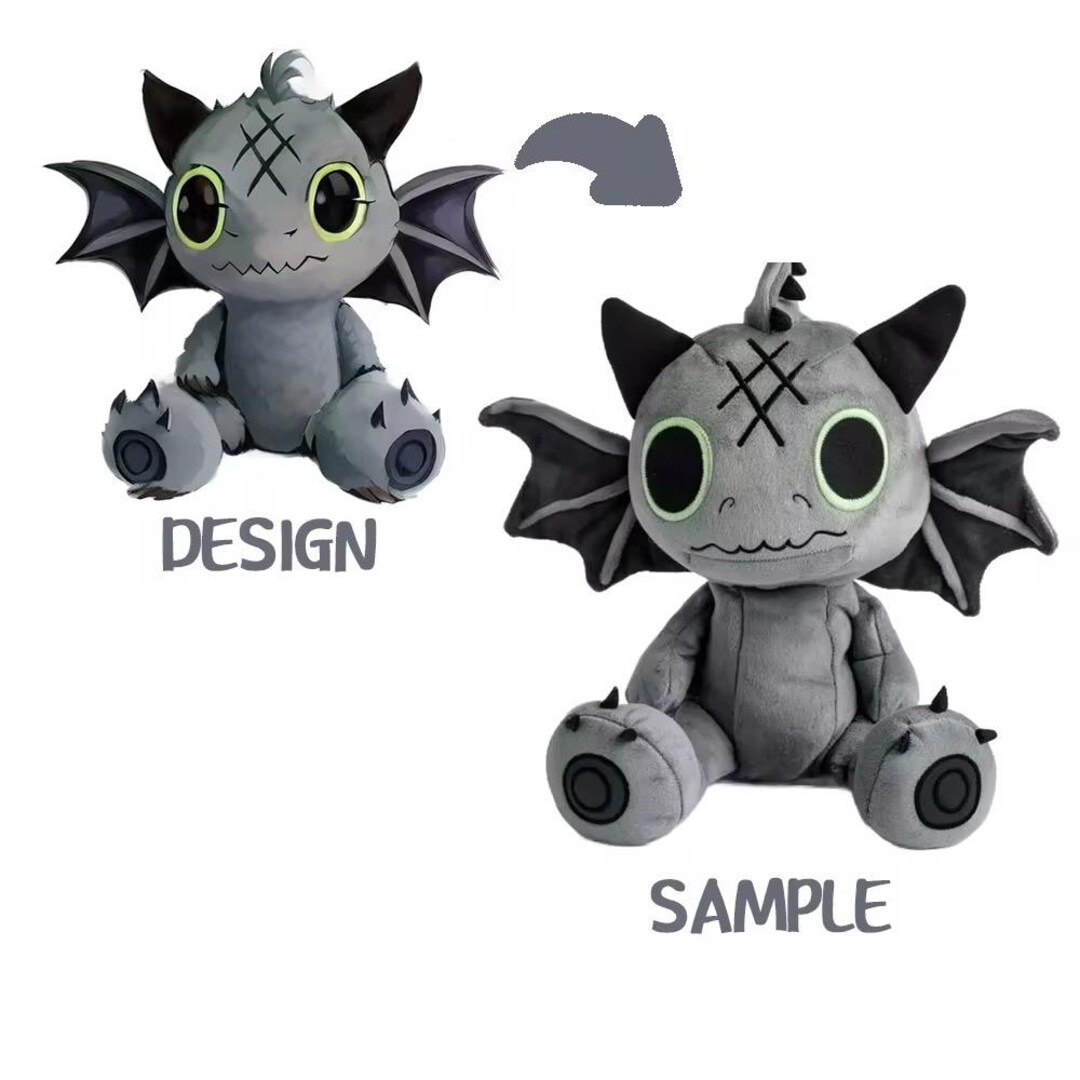 Custom Plush Toy Art to Plushie Commissions Stuffed Animals Stuffed ...