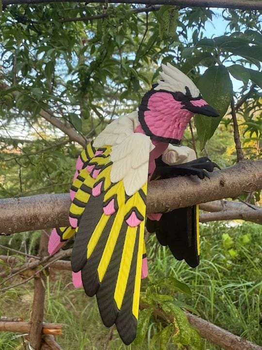 3D Printed Poseable Blue Jay Sculpture: Multi-color Bird Decor - Etsy