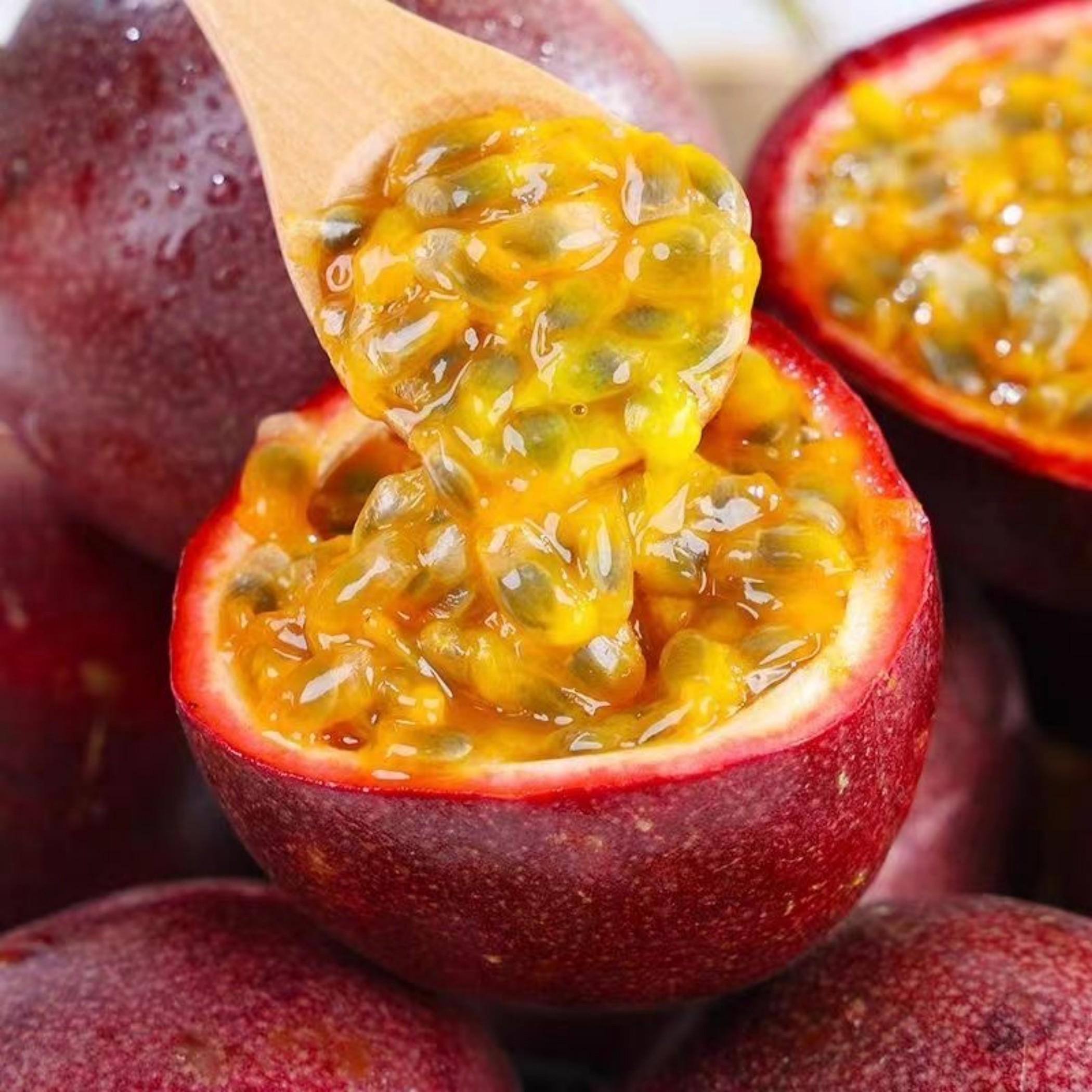 10 Purple Passion Fruit Seeds, Rare Heirloom Non-gmo Vegetable, Organic ...