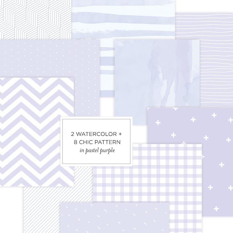 Essential Soft Pastel Colors Digital Paper Pack 60 Papers 12 X 12 in ...