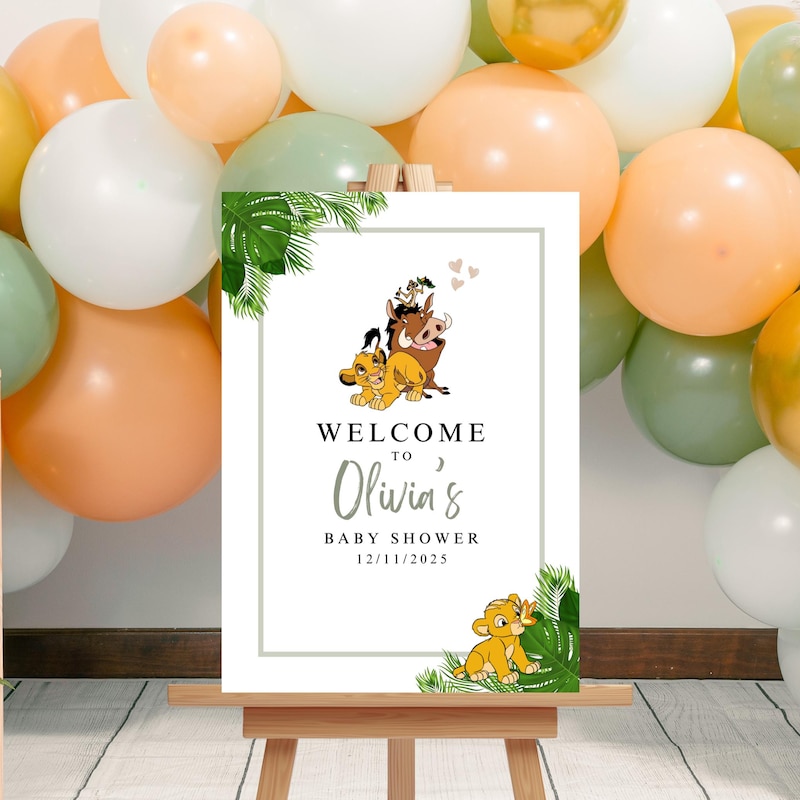 Lion King Baby Shower - Etsy