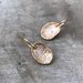 Diamond Earrings Organic Diamond Earrings Pod Earrings Gold - Etsy