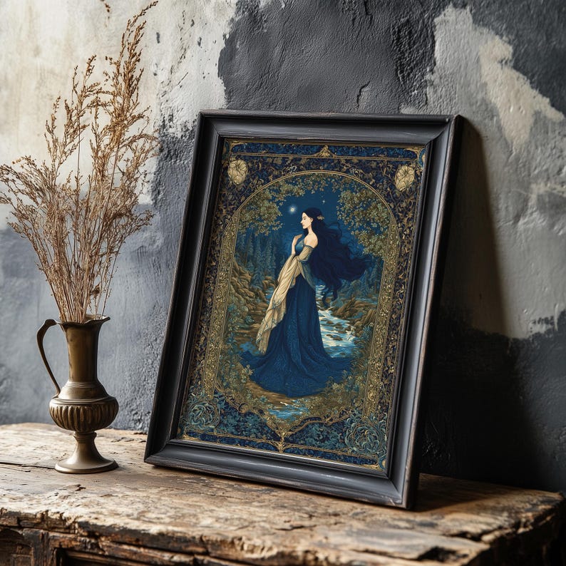 Arwen Inspired Wall Art: Elven Fantasy Poster - Etsy New Zealand