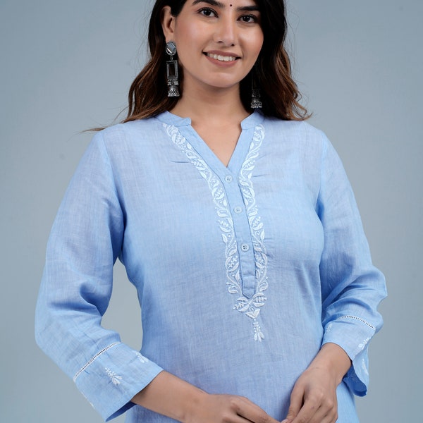 Embroidered Tunic - Etsy