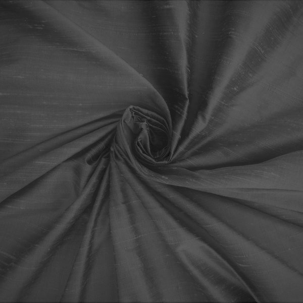 Grey Silk Fabric - Etsy